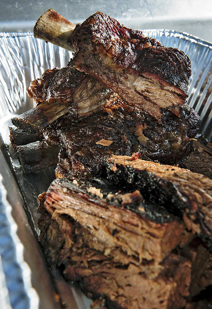 Barbecue that makes time stand still &ndash; these ribs showcase the perfect marriage of smoke, spice, and meat that defines Black Market StP.