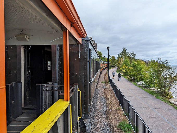 All aboard for adventure! The train beckons travelers to explore Minnesota's North Shore from a unique vantage point.