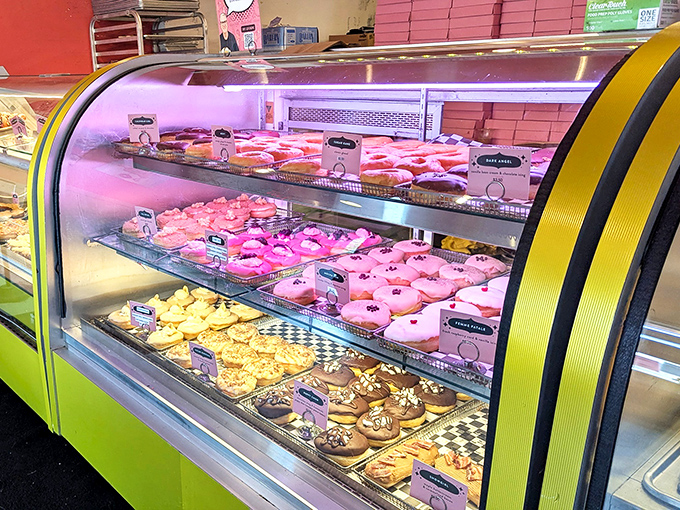 Donuts as art form! Glam Doll's colorful creations transform the humble donut into Instagram-worthy masterpieces that taste even better than they look.