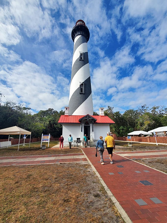 Climb 219 steps for views that'll make your heart sing, or come at night when the ghosts supposedly come out to play.