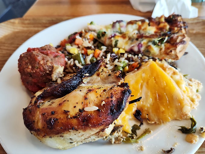 This isn't just chicken and wild rice &ndash; it's comfort on a plate, Minnesota-style, with flavors that remind you of grandma's kitchen (if grandma was an exceptional cook).