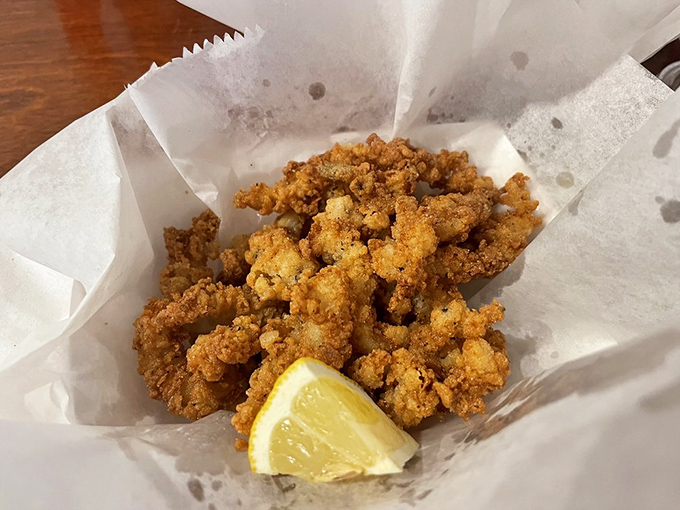 These aren't your average clam strips &ndash; each golden morsel delivers a satisfying chew and briny flavor that transports you seaside.