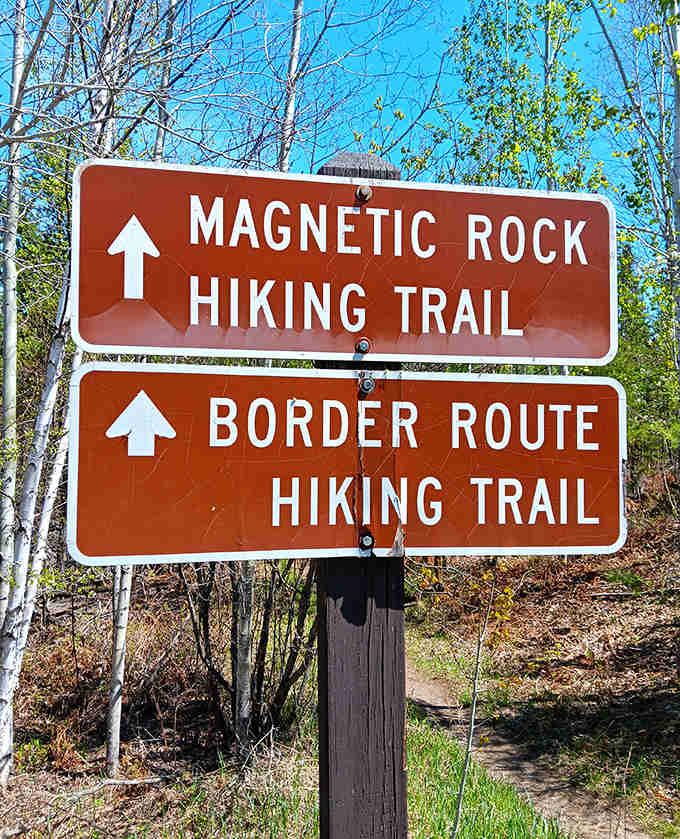 Trail markers point the way to adventure &ndash; just follow the signs and prepare for a geological marvel few tourists ever discover.