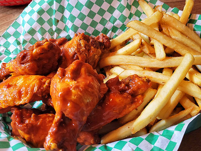 The perfect marriage of crispy and saucy, like finding your culinary soulmate on a single plate.