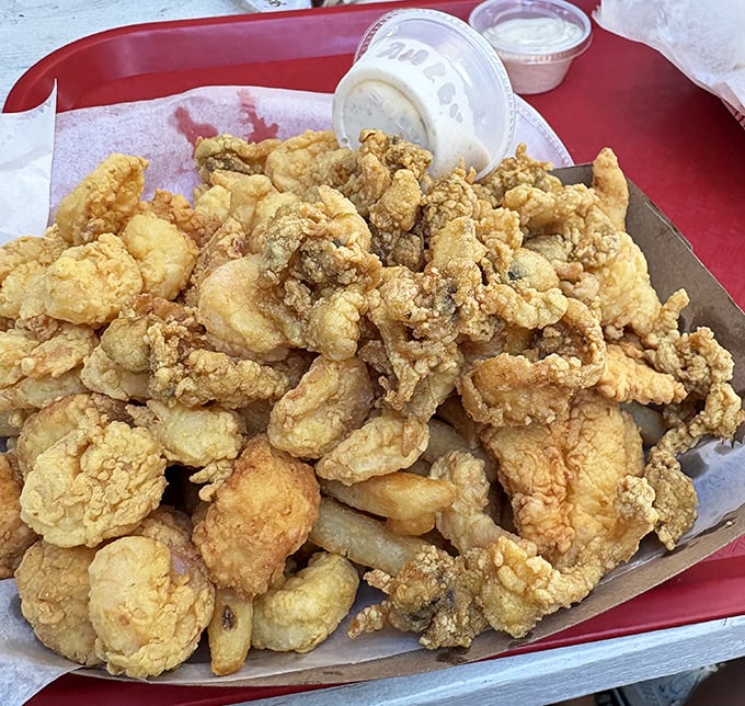 This isn't just fried seafood &ndash; it's an edible gold rush that keeps locals and tourists panning for more.