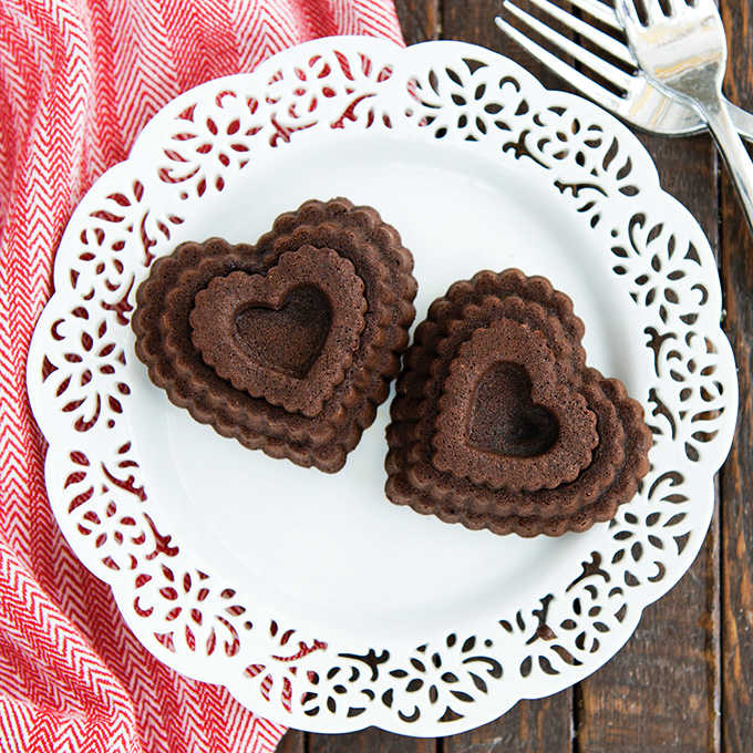 Who says romance can't be baked? These heart-shaped chocolate treasures make "I baked this myself" the sweetest declaration of affection.
