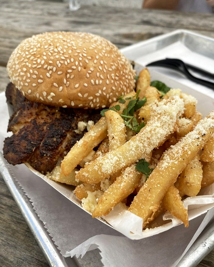 6. blackened grouper sandwich