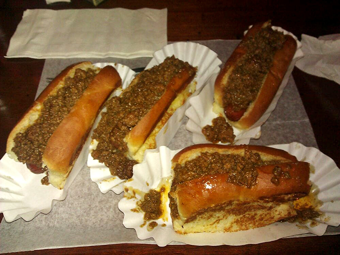 Meat sauce nirvana &ndash; these chili-smothered dogs have been comforting hungry St. Paul residents through good times and bad for generations.