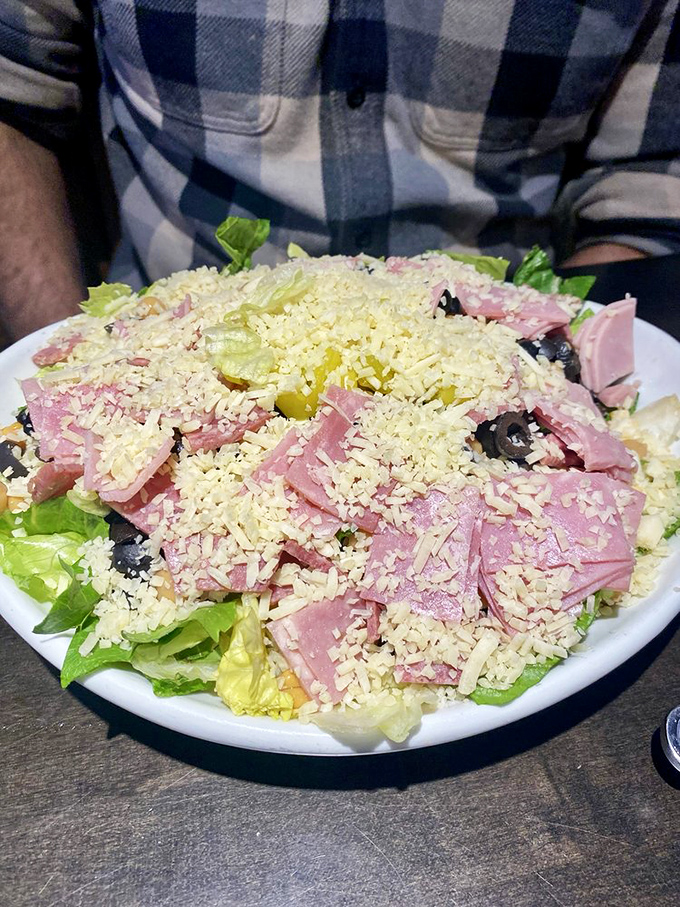 The Italian chopped salad &ndash; where vegetables don't feel like punishment but rather a celebration of Mediterranean flavors.