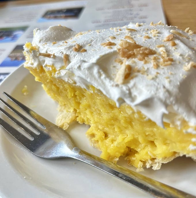Coconut cream pie that defies gravity&mdash;a cloud-like filling topped with whipped cream and toasted coconut that transports you to tropical bliss with every bite.