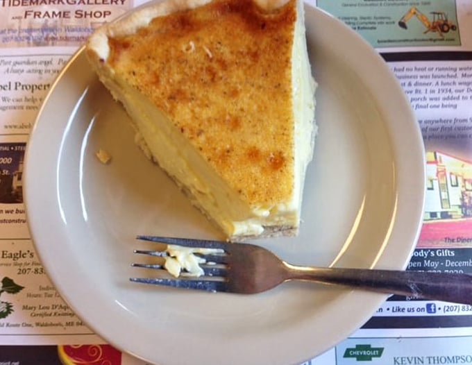 The custard pie achieves that magical texture &ndash; firm enough to hold its shape but melts on your tongue like velvet.