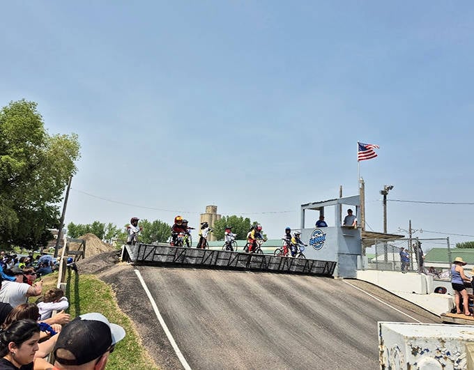 At River Valley BMX, young daredevils catch air and parents catch their breath watching gravity-defying stunts on this community track.