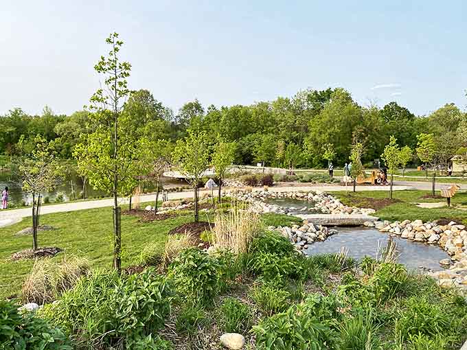 Water features throughout the park don't just look pretty &ndash; they're stealth science lessons about ecosystems that kids absorb while having too much fun to notice.