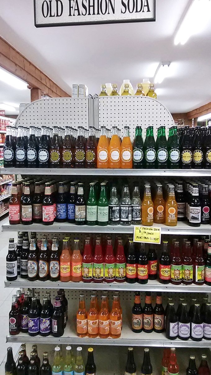 A rainbow of liquid refreshment that spans from nostalgic glass bottles to trendy craft sodas &ndash; thirst doesn't stand a chance here.