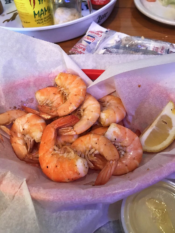 These pink beauties aren't just any shrimp &ndash; they're Gulf shrimp, sweet and tender, needing nothing more than a gentle steam and a dip in butter.