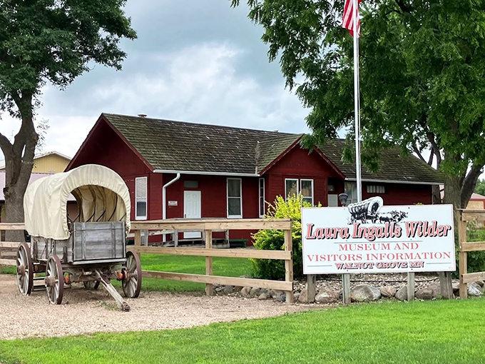 The main entrance area sets the tone perfectly, blending historical authenticity with just enough modern convenience to keep visitors comfortable and engaged.
