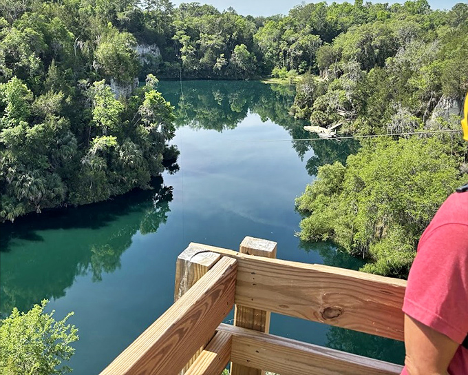 6. view from zipline platform