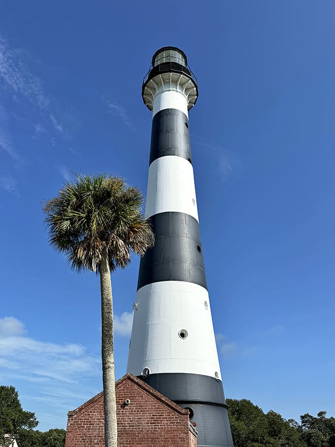 The Cape Canaveral Lighthouse offers a unique tour combining 1860s navigation with modern space exploration in one amazing package.
