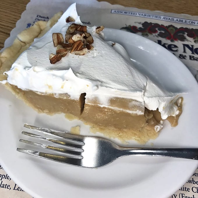 Butterscotch pudding pie that would make grandma jealous&mdash;silky smooth filling topped with pillowy whipped cream and a sprinkle of nostalgia.