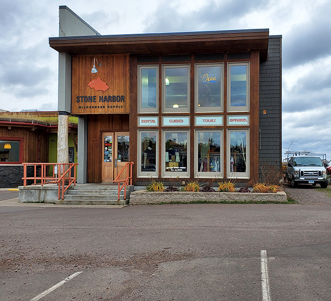 Stone Harbor Wilderness Supply stands ready to outfit your adventure, whether you're tackling the Boundary Waters or just conquering a lakeside picnic.