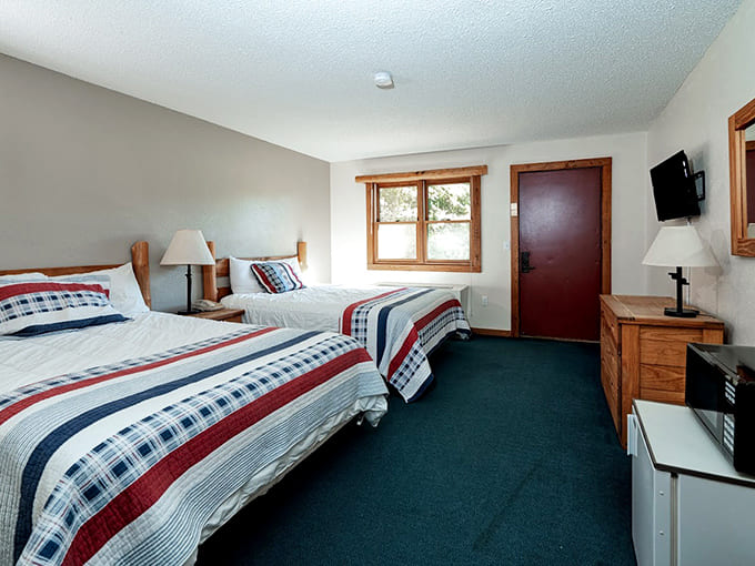 Hotel rooms that offer comfort and simplicity after a day of adventures, because sometimes you just need a good bed and a working shower.