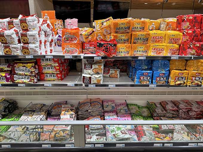 The noodle aisle presents a carb lover's dream, with packages promising slurp-worthy satisfaction from quick weeknight meals to traditional holiday feasts.