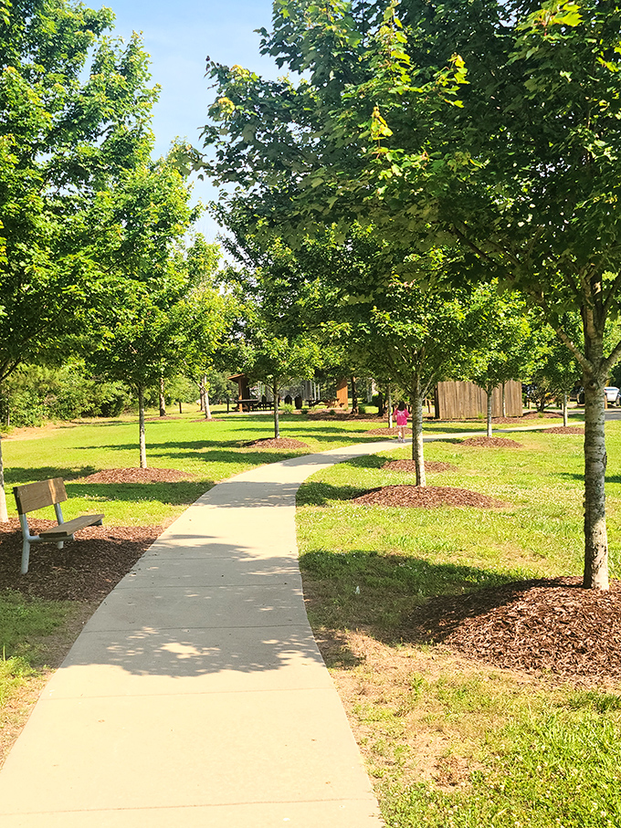 Tree-lined residential streets showcase Morrisville's springtime beauty. When those blossoms pop, it's like Mother Nature's standing ovation to winter's end.