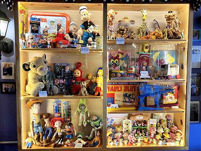 Beloved characters from childhood stand at attention, ready to trigger waves of nostalgia or introduce themselves to a new generation.