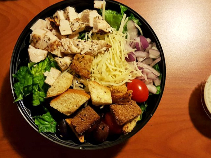 A salad that makes eating greens feel like cheating &ndash; protein, crunch, and flavor in every colorful forkful.