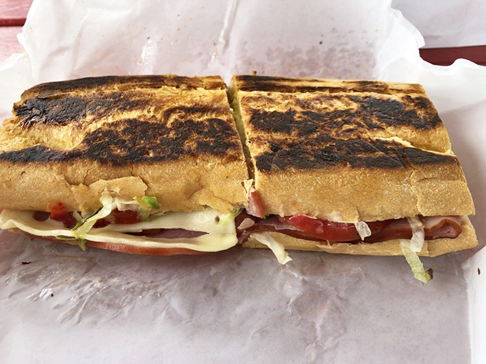 The Ham and Swiss sandwich &ndash; simple perfection between bread, proving that sometimes the classics become classics for very good reasons.