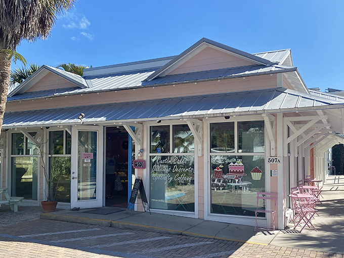 Hometown Desserts' pastel facade promises sweet treasures inside &ndash; calories don't count when you're on island time.