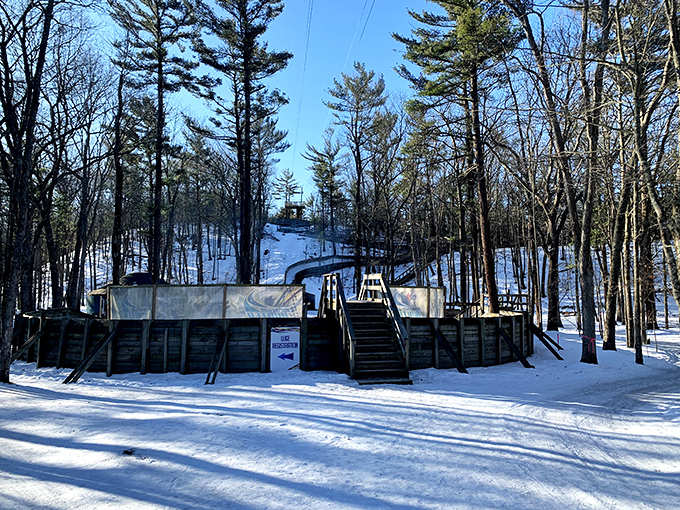 Winter's canvas painted white creates the perfect backdrop for outdoor adventures that make you forget about streaming services entirely.