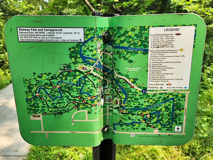 Trail maps prove that getting wonderfully lost in nature works better with a little strategic planning and color-coded paths to follow.