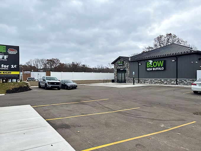 Beyond the welcome signs, Michigan's border towns offer refreshment for weary travelers, with modern eateries serving up local flavors.