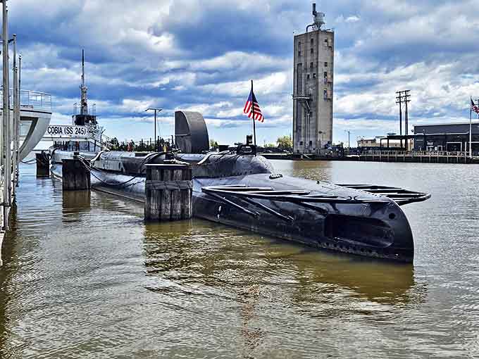 The museum's entrance welcomes visitors with clear signage and that unmistakable outline of Wisconsin, because state pride runs deep around here.