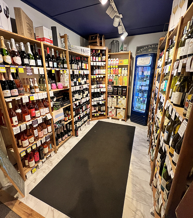 The wine room surprises with its thoughtfully curated selection that would impress even the most discerning urban oenophiles.