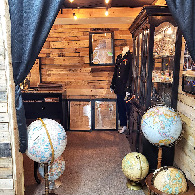 A gathering of globes charts our changing world. Geography teachers would call this heaven; the rest of us call it fascinating.