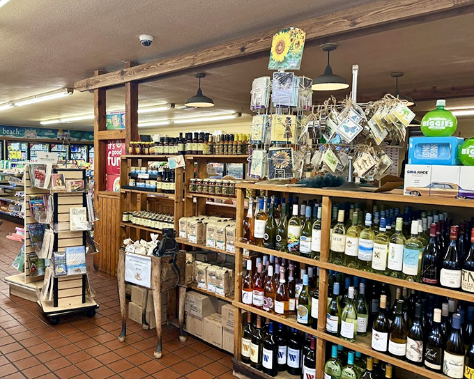 Where locals gather and travelers become regulars &ndash; the aisles blend convenience store practicality with down-home charm.