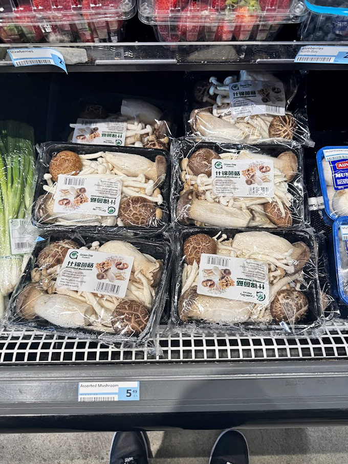Carefully packaged mushroom varieties showcase nature's umami treasures, each offering distinct textures and flavors that elevate humble dishes to gourmet status.