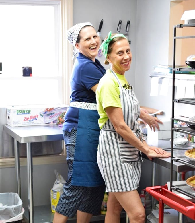 The dynamic duo behind the counter spreading joy and butter-based happiness throughout Pensacola, one slice at a time.