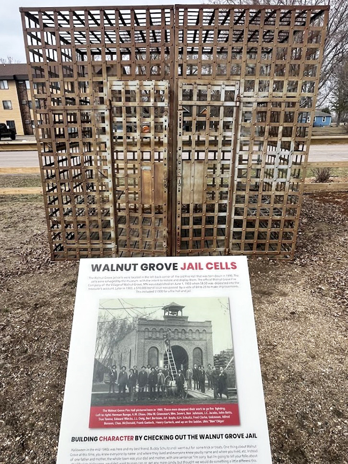 These jail cells make modern timeout corners look like luxury accommodations, proving that frontier justice was as no-frills as everything else.