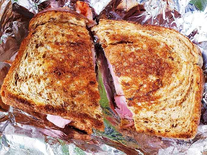 A roast beef sandwich that means business &ndash; no frills, no gimmicks, just quality ingredients that speak for themselves.