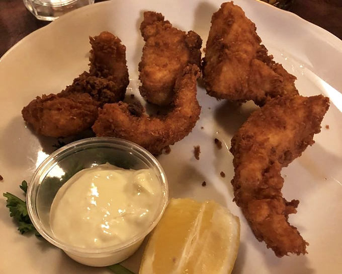 These walleye fingers aren't just fried fish &ndash; they're crispy golden tickets to a Minnesota culinary tradition that locals protect like a state treasure.