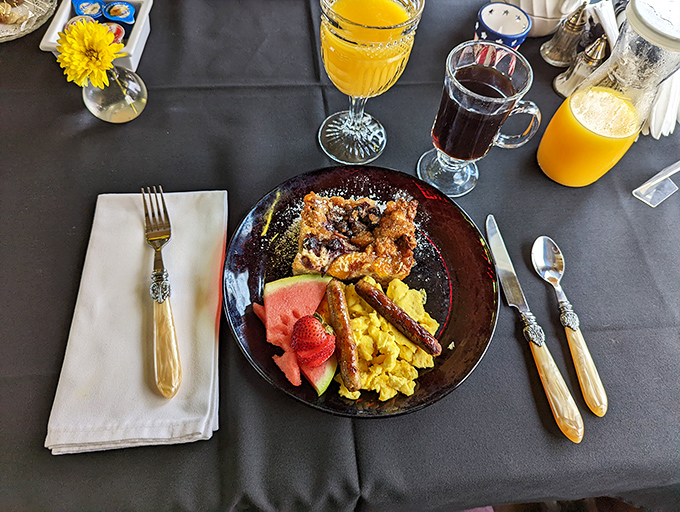 Breakfast at the Whistle Stop isn't just a meal&mdash;it's fuel for your day's adventures, served with a side of Minnesota hospitality.