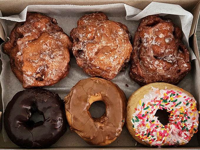 A box of assorted donuts&mdash;the ultimate souvenir from your pilgrimage. If they make it home without being devoured.