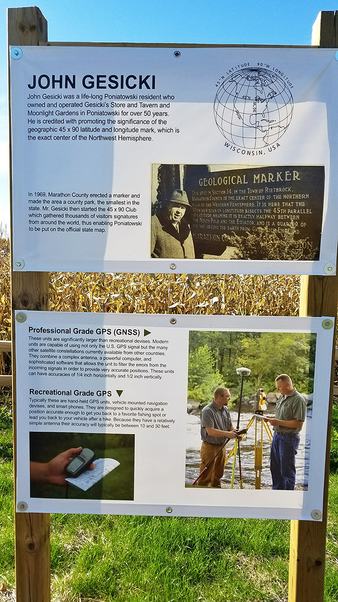 John Gesicki's dedication put this spot on the map, literally, making Poniatowski famous for being precisely where it is.