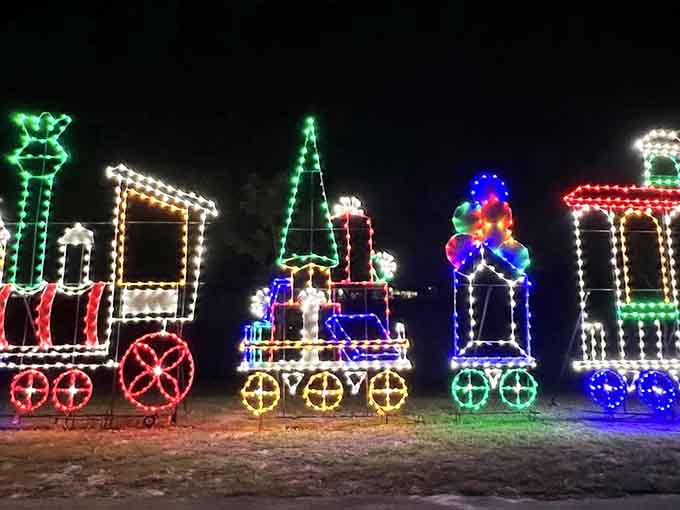 All aboard the most festive train that never actually goes anywhere but still manages to take you on quite a journey.