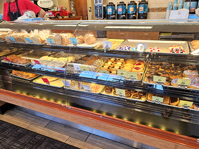 A roadside legend for hungry travelers! Tobies' distinctive exterior has welcomed generations of Minnesota road-trippers seeking sweet comfort.