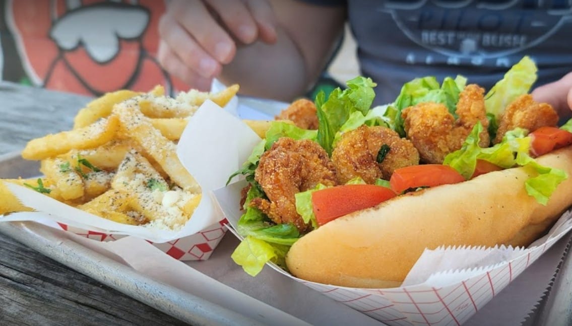 a delectable combination of food at big rays fish camp