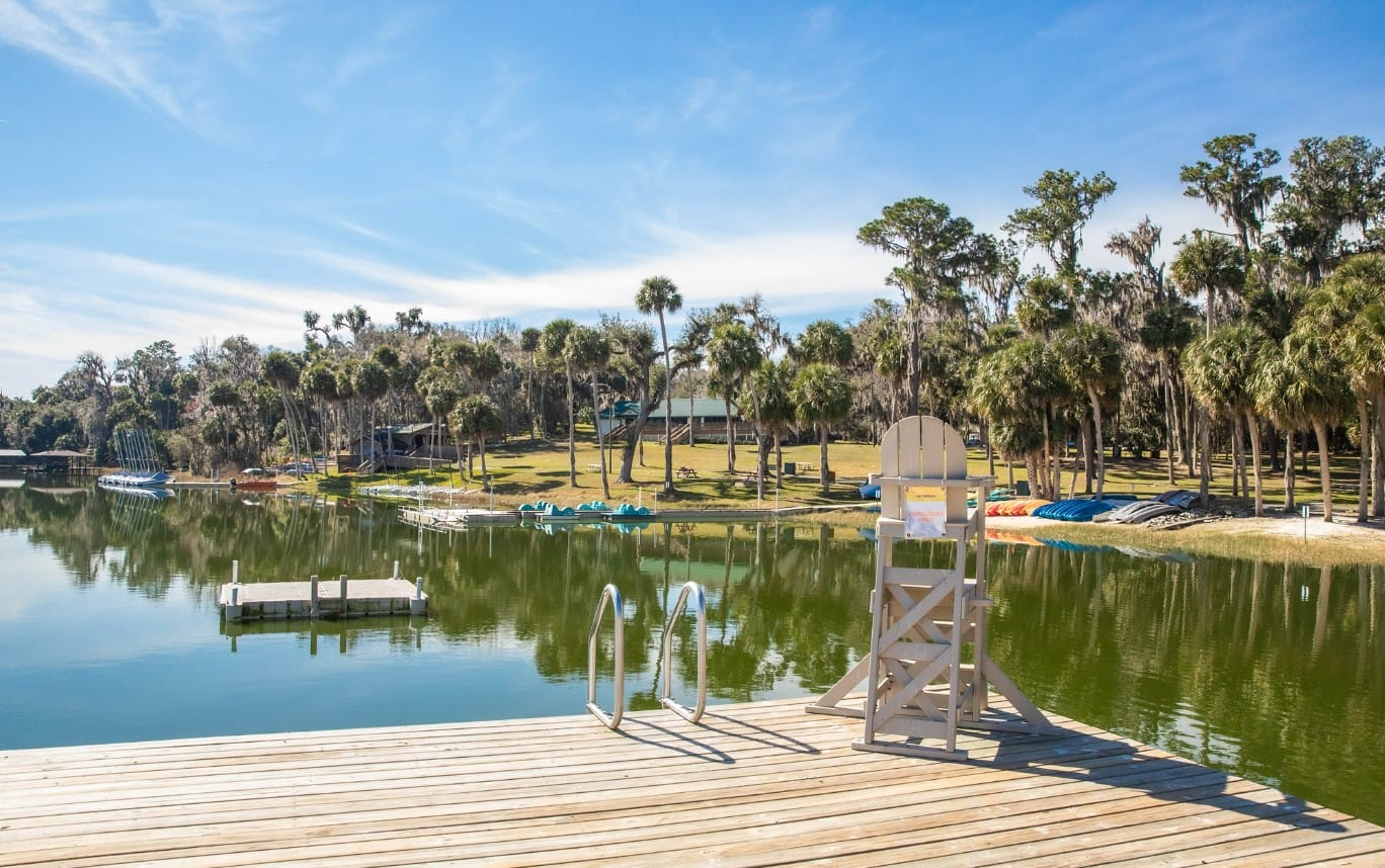 a photo of lake wauburg